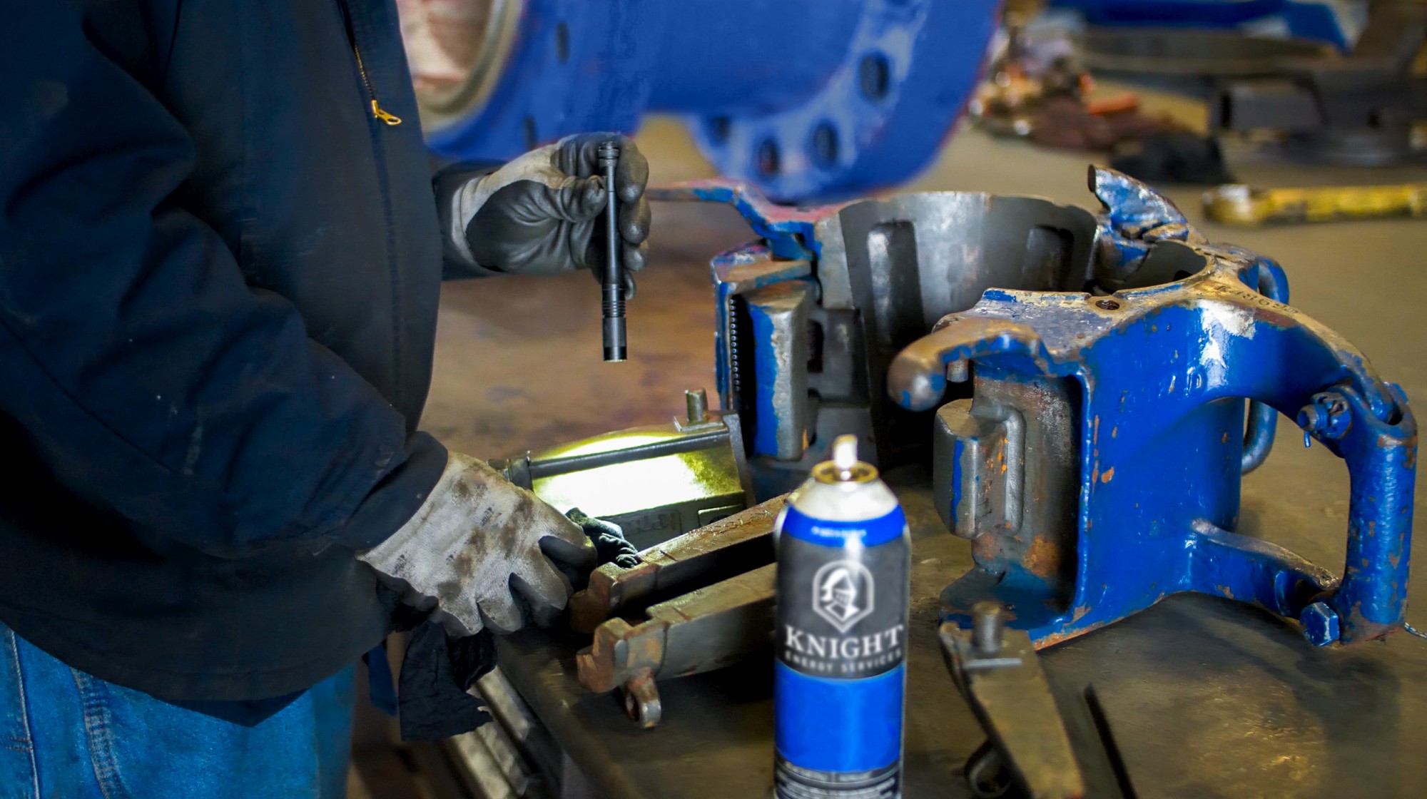 Drill Pipe Inspection & Hardbanding | Knight Energy Services